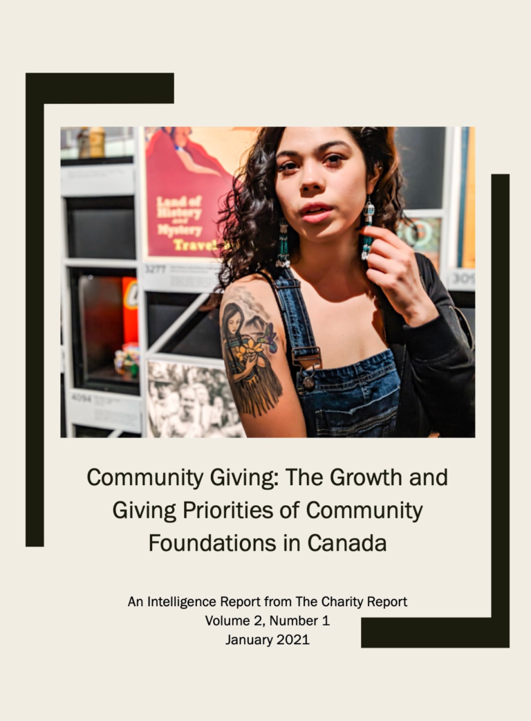 New study of community foundations released by The Charity Report - The ...