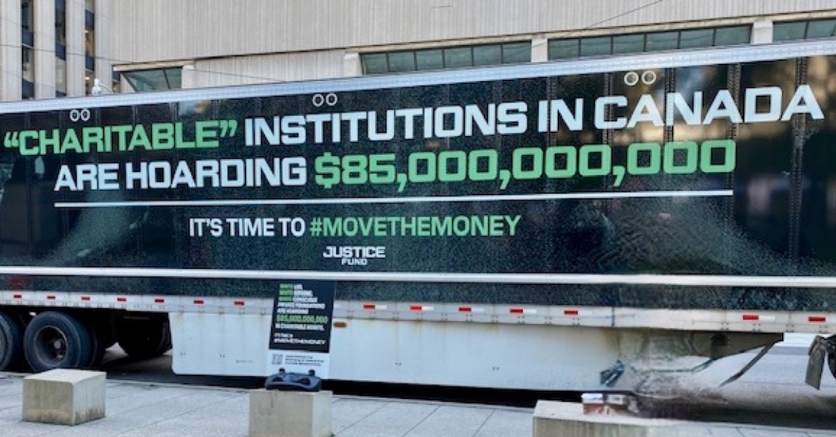 #MovetheMoney: Community organizing to protest hoarding by charitable ...